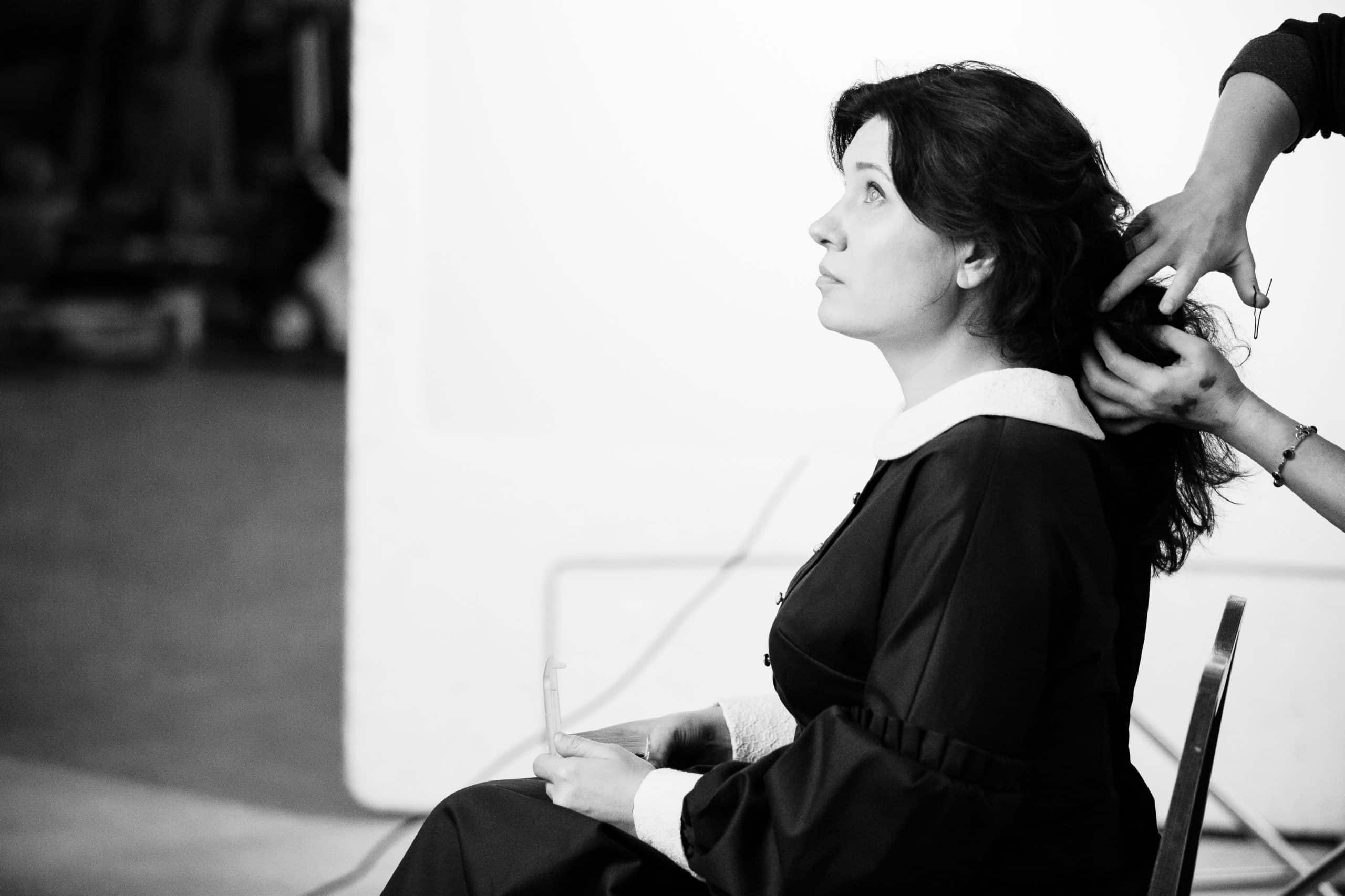 Marina Rebeka plays a leading role in "Zeme, kas dzied" movie - Marina ...