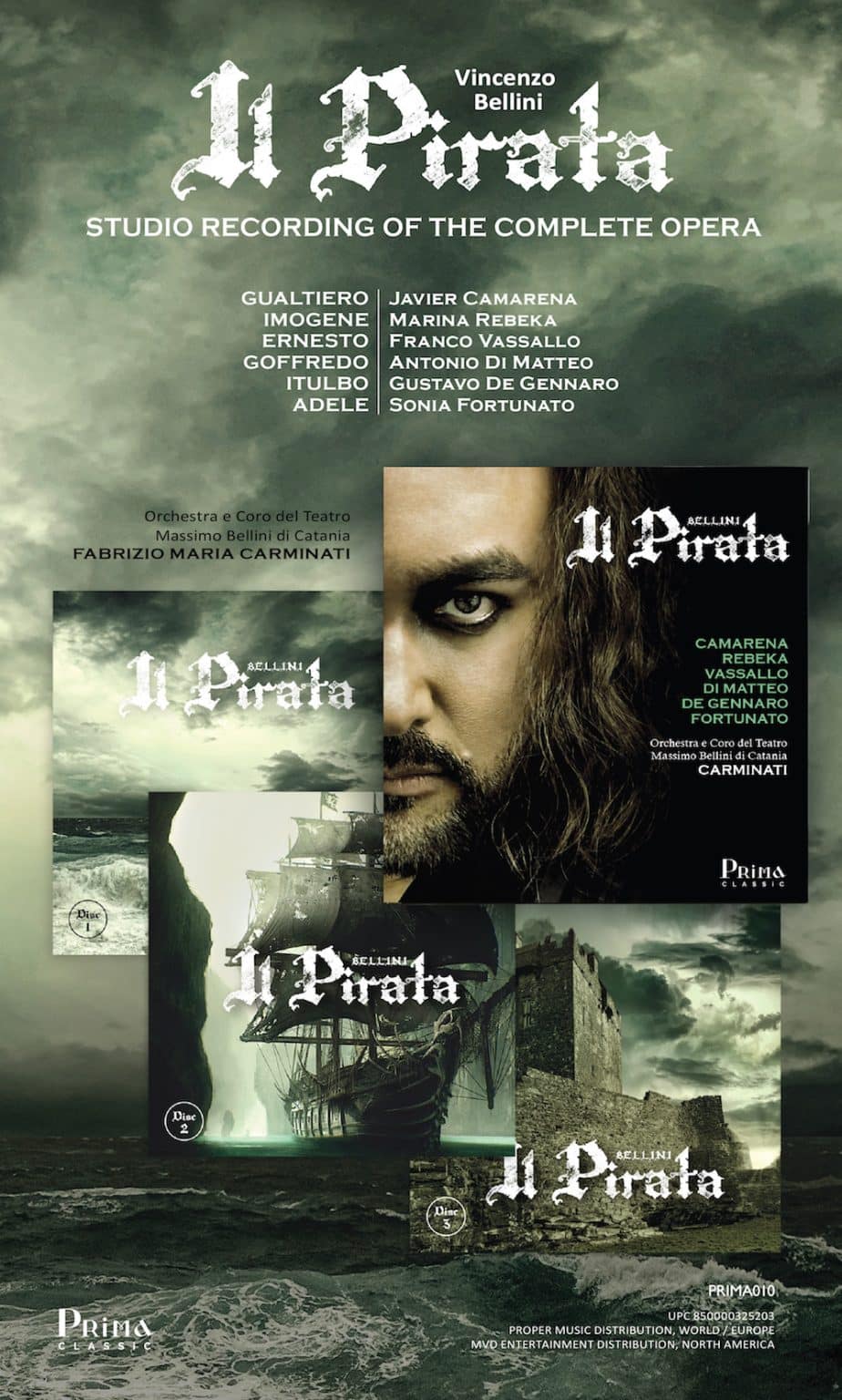Vincenzo Bellini’s Il Pirata Full Studio Recording is out! - Marina Rebeka